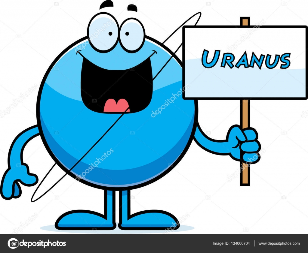 Signo de Urano de dibujos animados Vector de stock #134000704 de ©cthoman