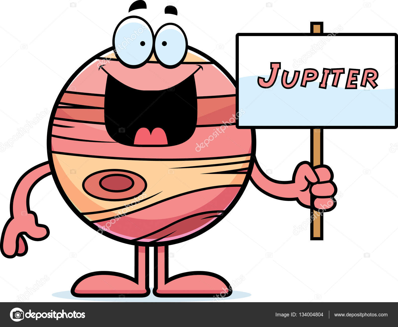 Cartoon Jupiter