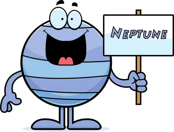 Neptuno dibujo animado Imágenes Vectoriales, Gráfico Vectorial de ...