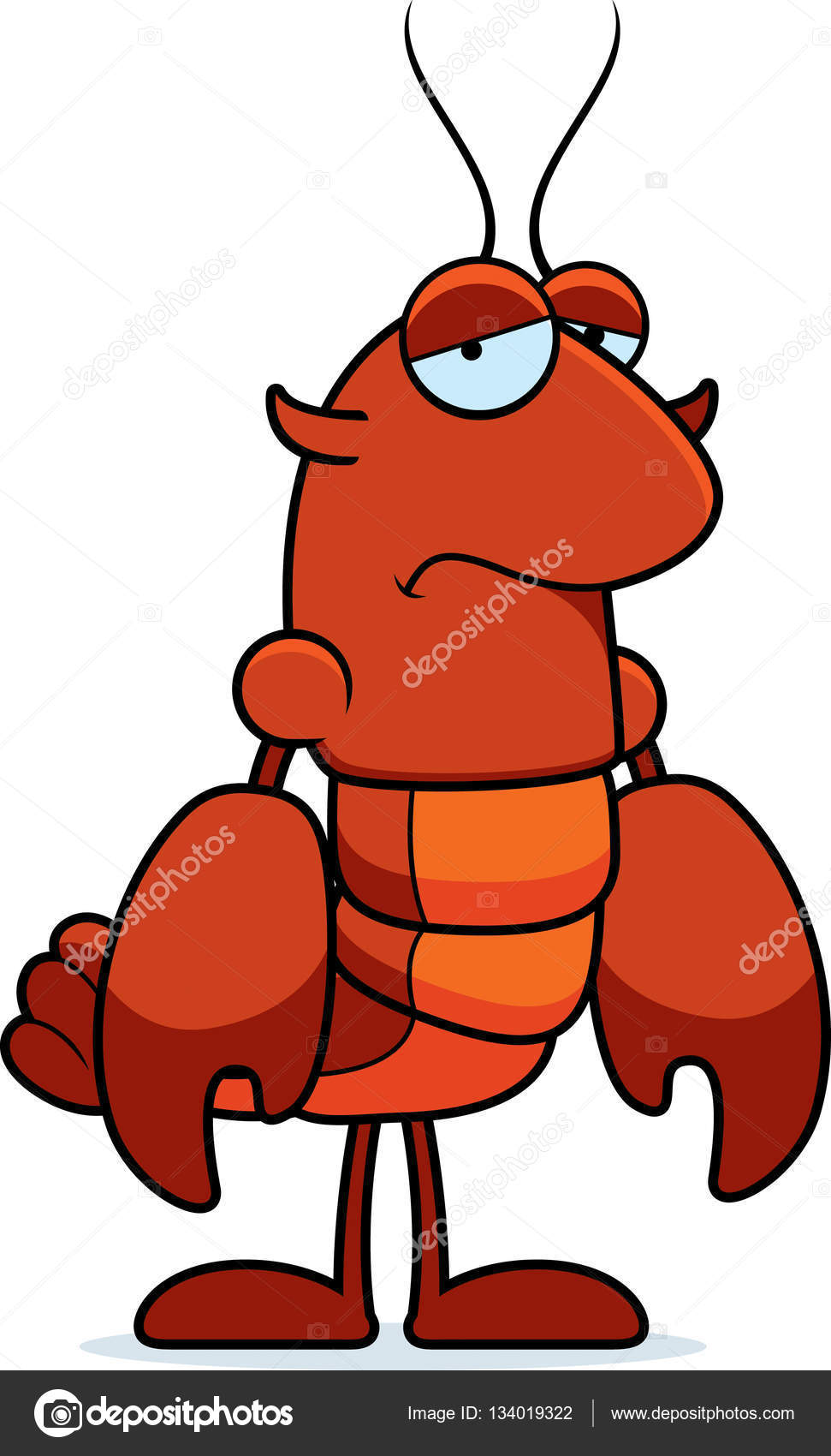 Cartoon Crawdad