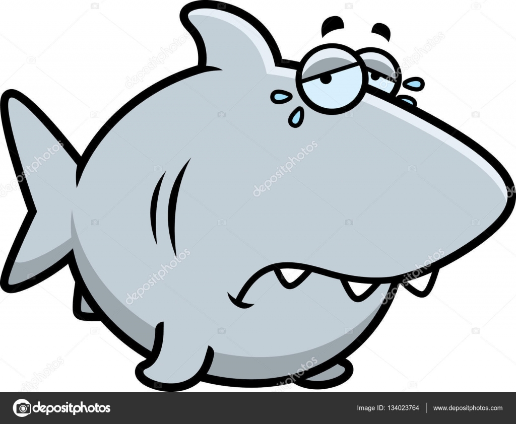Crying Animated Shark Crying Animated Shark