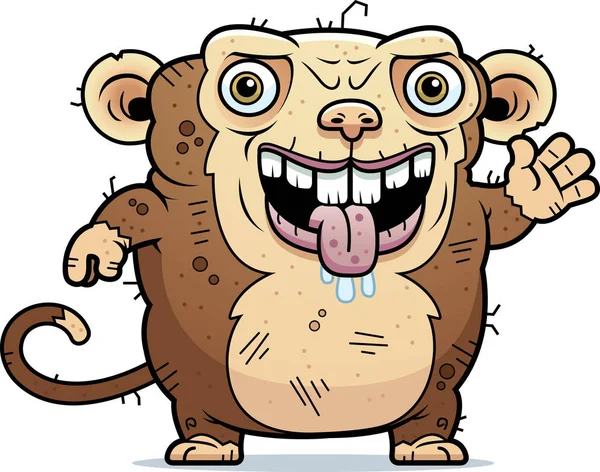 Macaco feio imágenes de stock de arte vectorial | Depositphotos