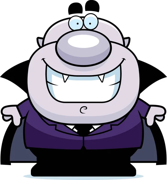 Smiling Cartoon Vampire - Stock Image - Everypixel