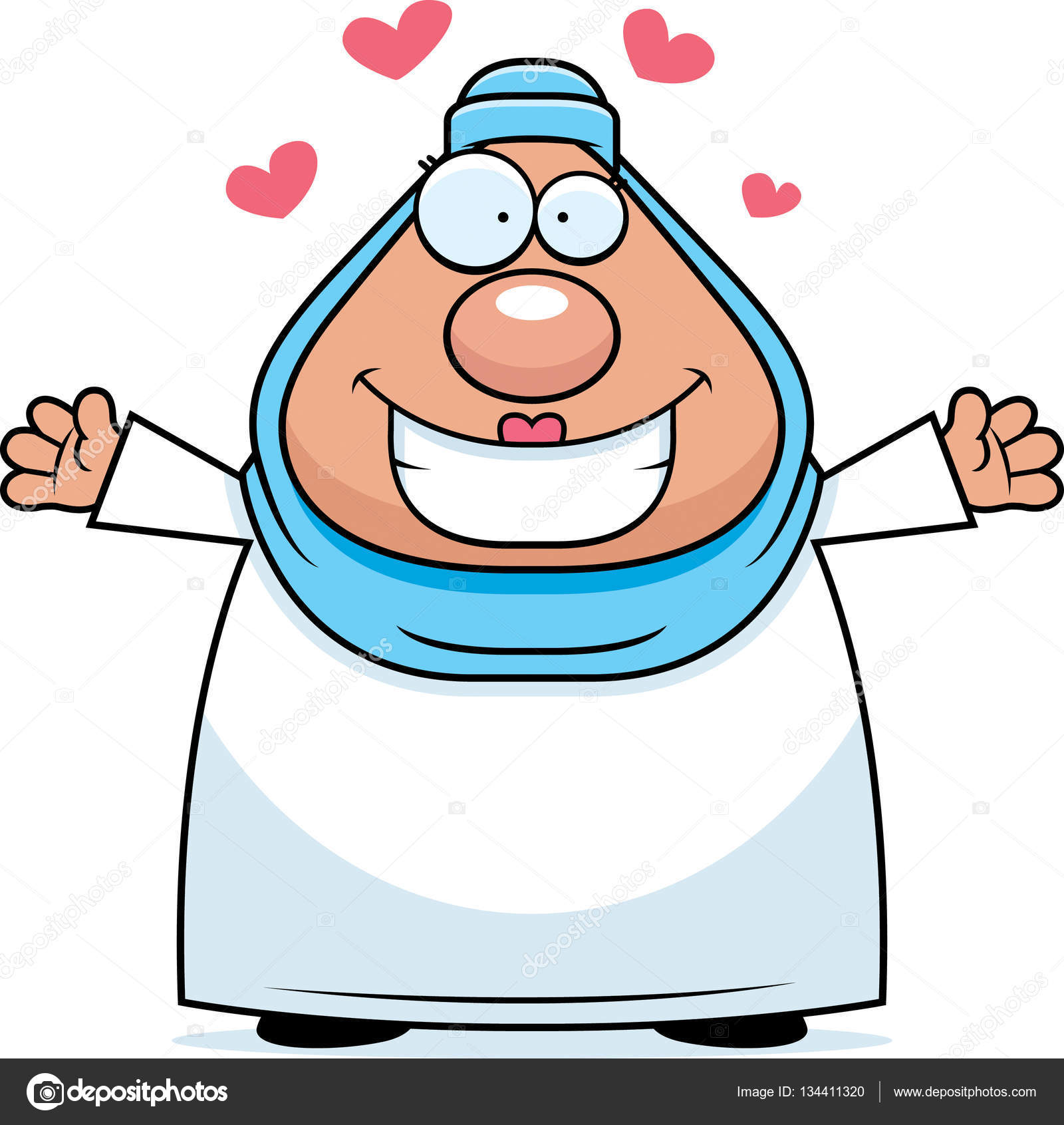 Cartoon Muslim Hug Stock Illustration by ©cthoman #134411320