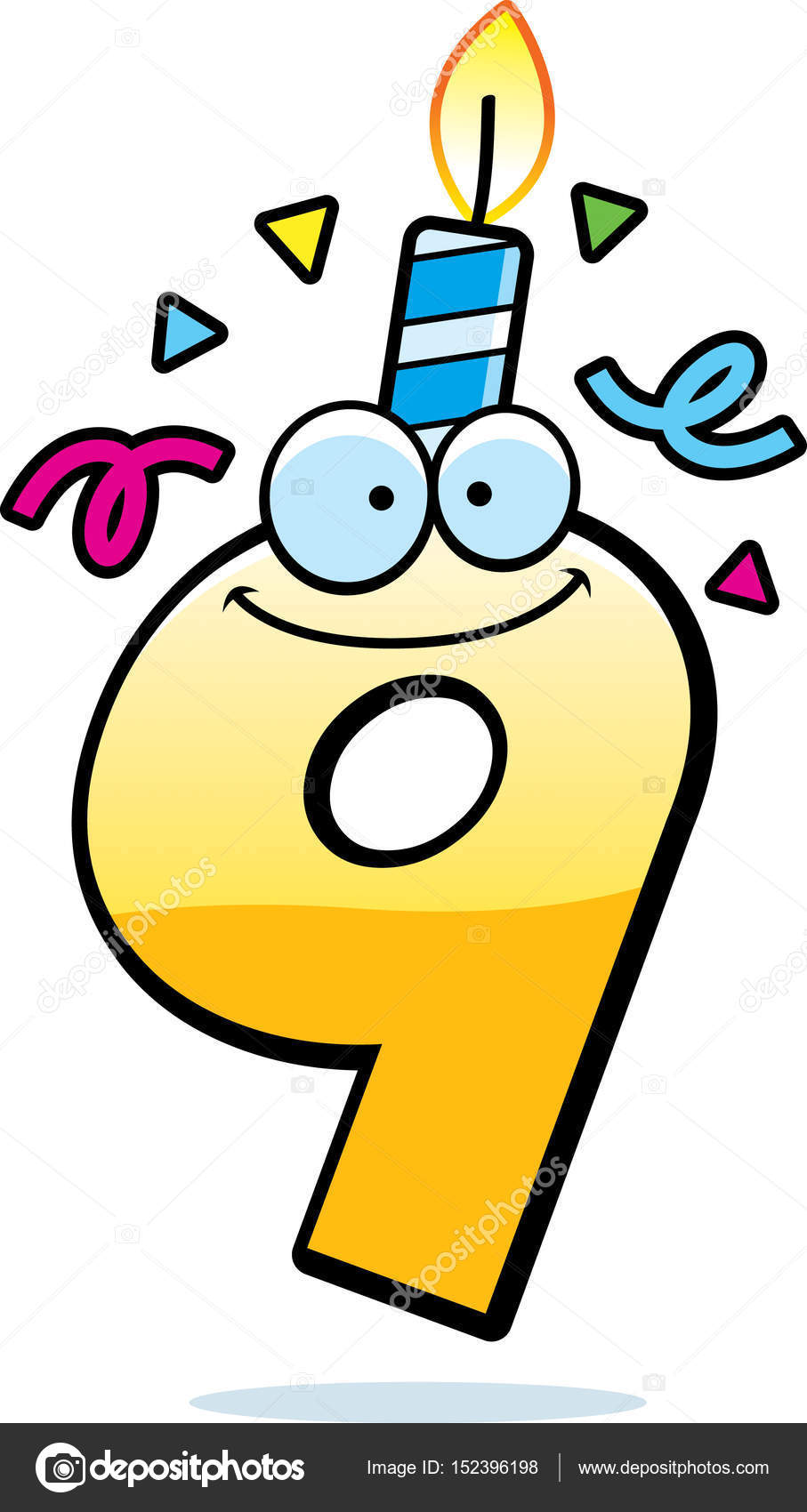 Clip Art Numero Nove