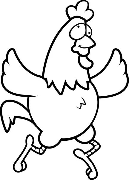 Running chicken Vector Art Stock Images | Depositphotos