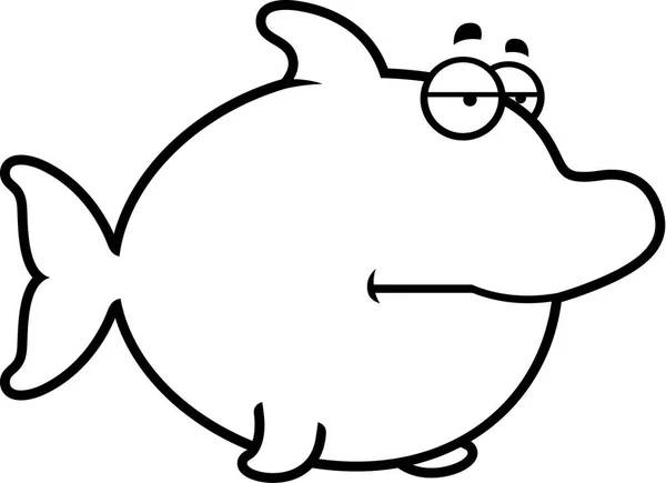 Crying Cartoon Dolphin Stock Vector Image by ©cthoman #154446058