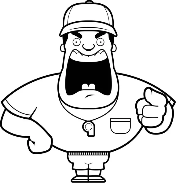 83 Angry coach cartoon Vector Images | Depositphotos