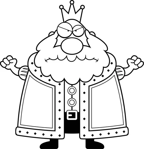 Cartoon Angry King