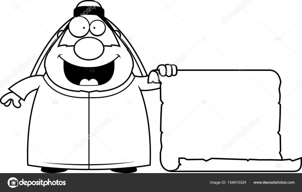 Cartoon Sheikh Sign Stock Vector by ©cthoman 154810324
