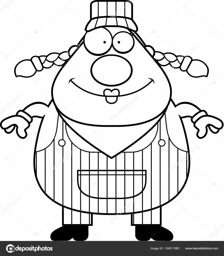 Train Conductor Smiling Stock Vector by ©cthoman 154811580