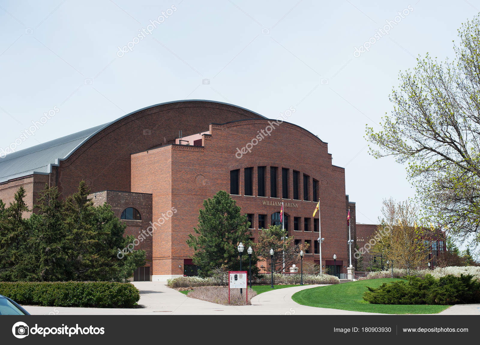 MINNEAPOLIS, MN, USA - MAY 2, 2017: Williams Arena on the campus of the ...