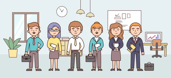 Desenhos animados de recursos humanos imágenes de stock de arte vectorial | Depositphotos