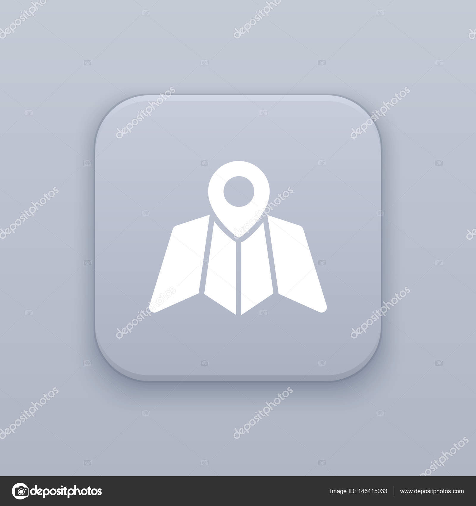 Position icon, Location icon — Stock Vector © wasiliyg #146415033