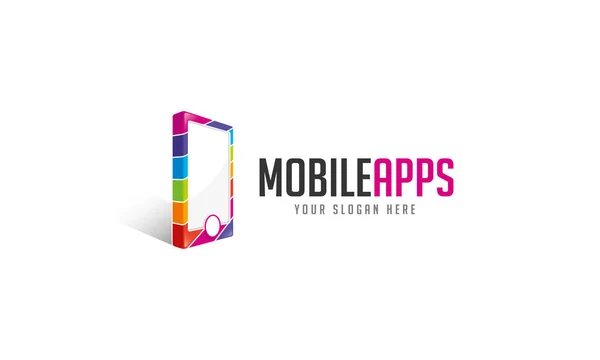 Mobile Phone Vector Logo Template Concept Illustration Smartphone ...