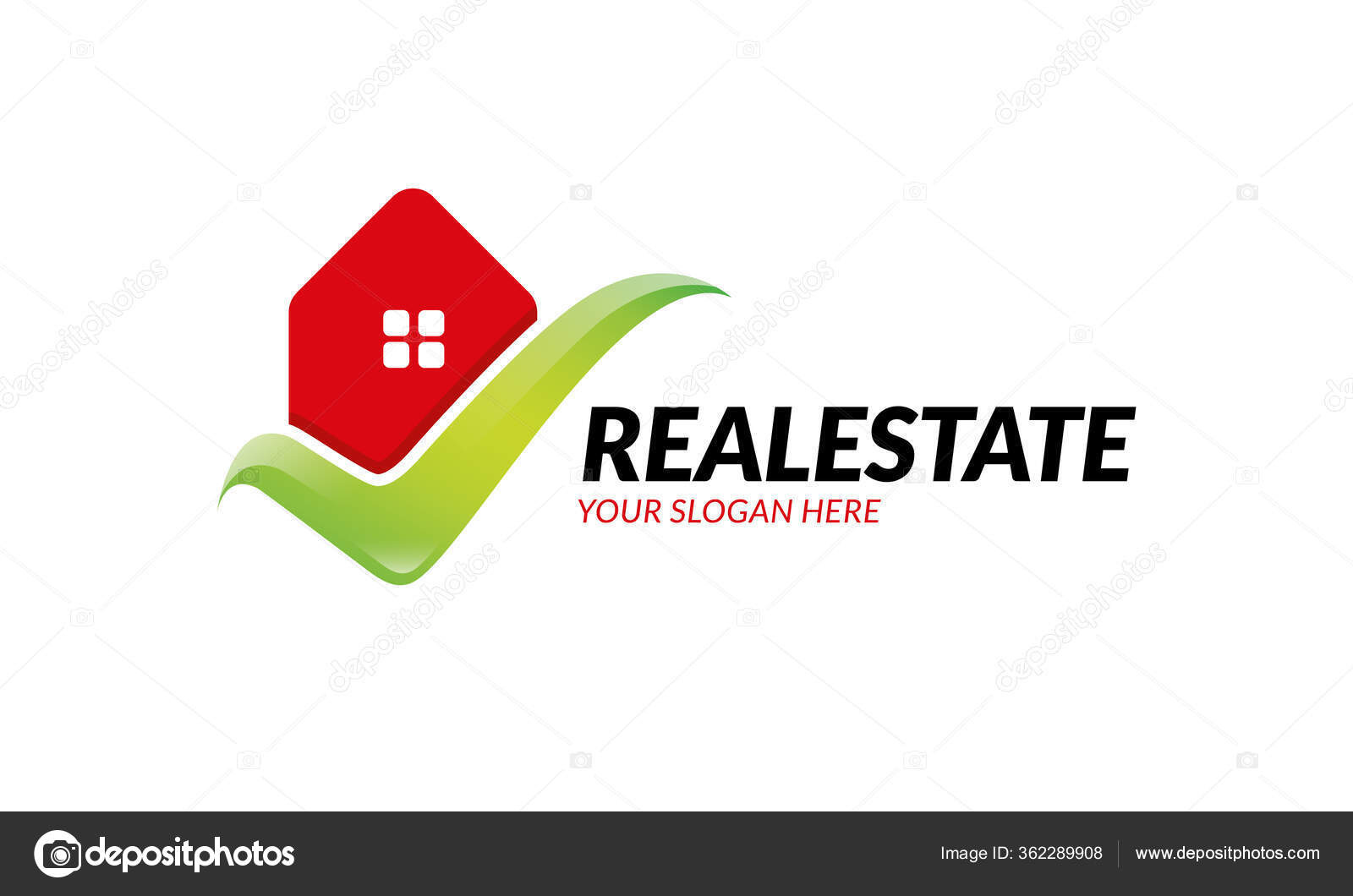 Check Home Logo Template Vector Stock Vector by ©ft-studio 362289908