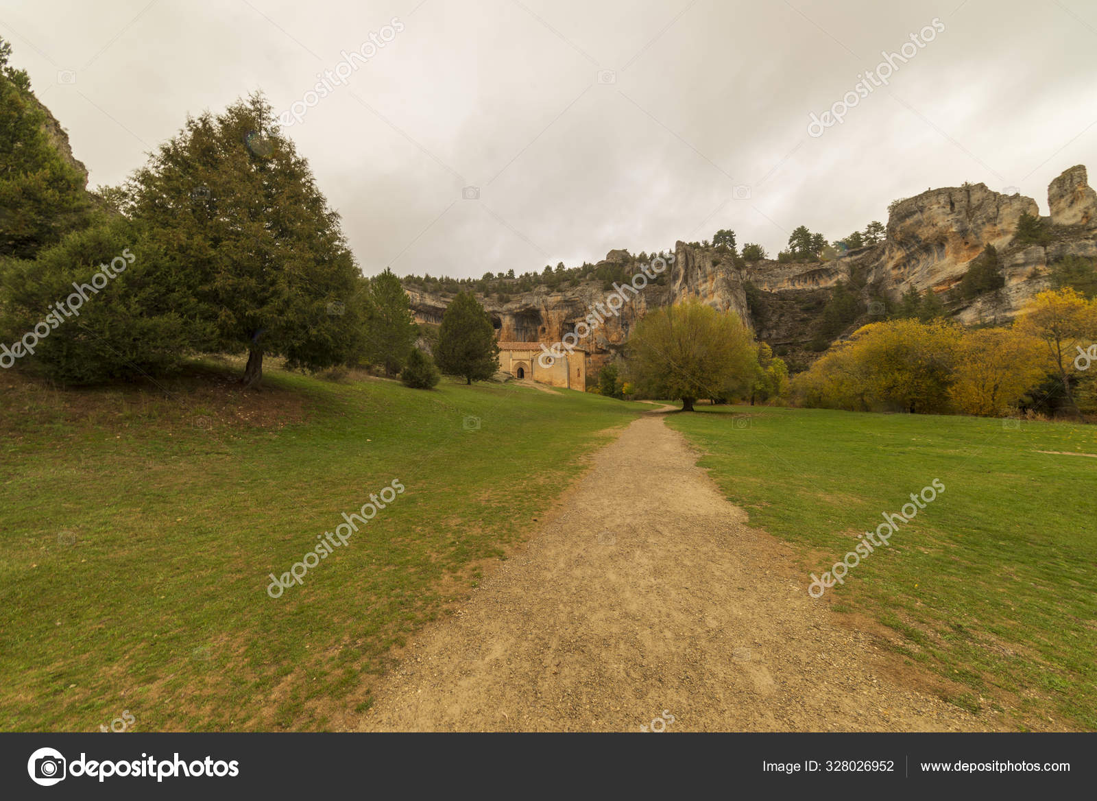 The Lobos River Canyon in the province of Soria — Stock Photo ...