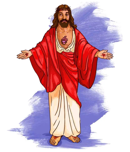 Jesus — Stock Vector © zzve #13428121