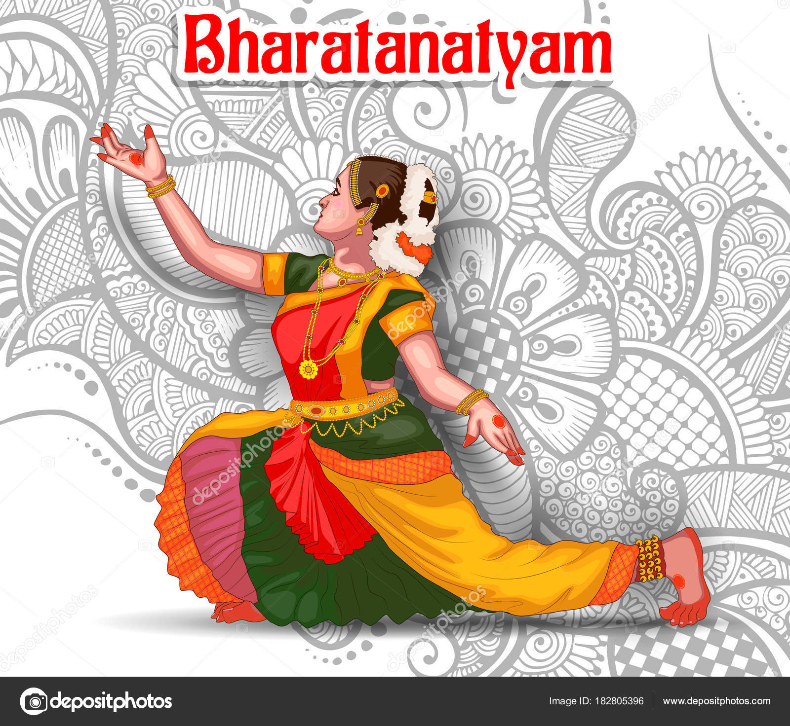 Kerala Dance Mohiniyattam Clipart House