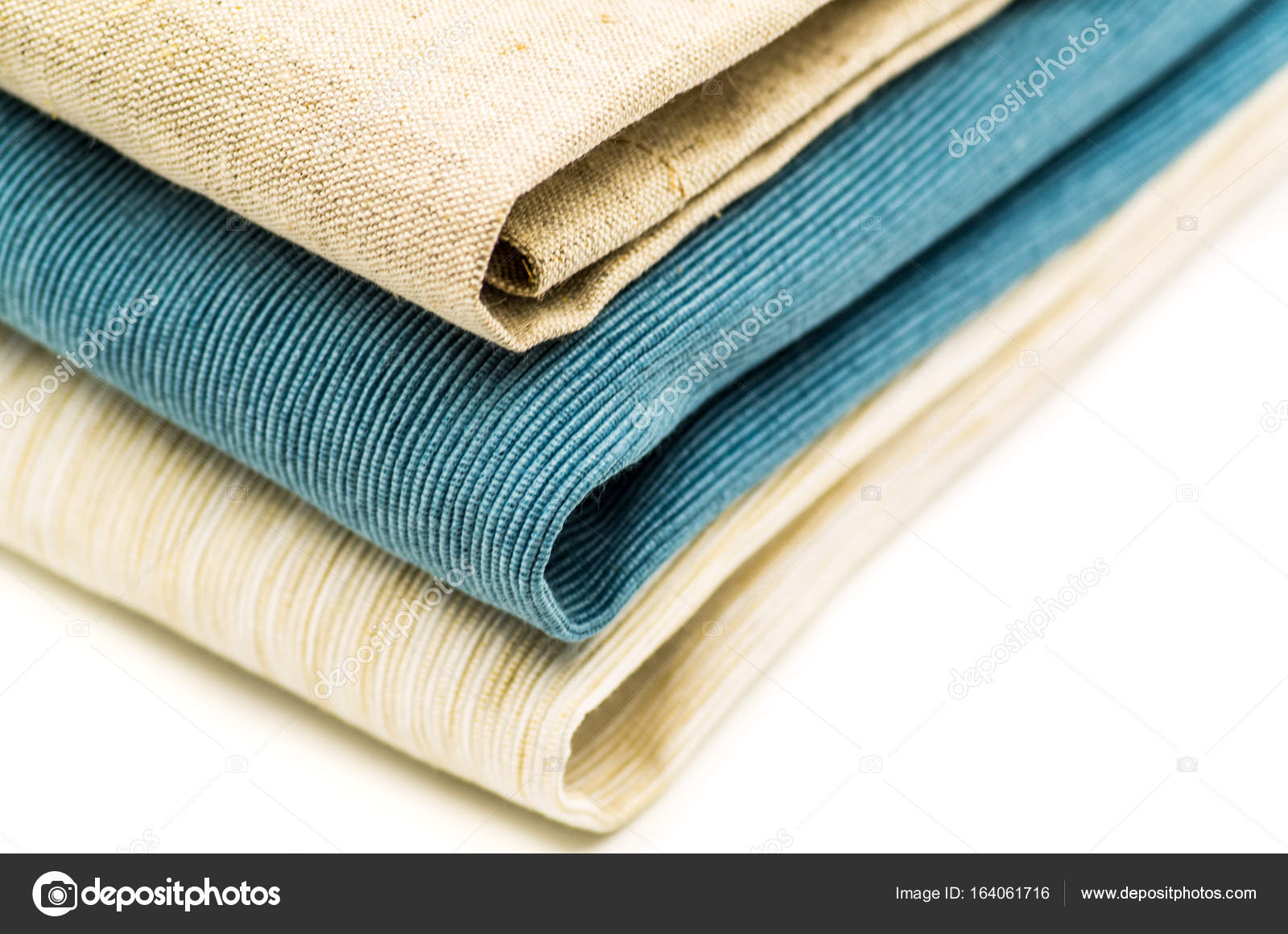 Three linen texture table cloth Stock Photo by ©Desperada1 164061716