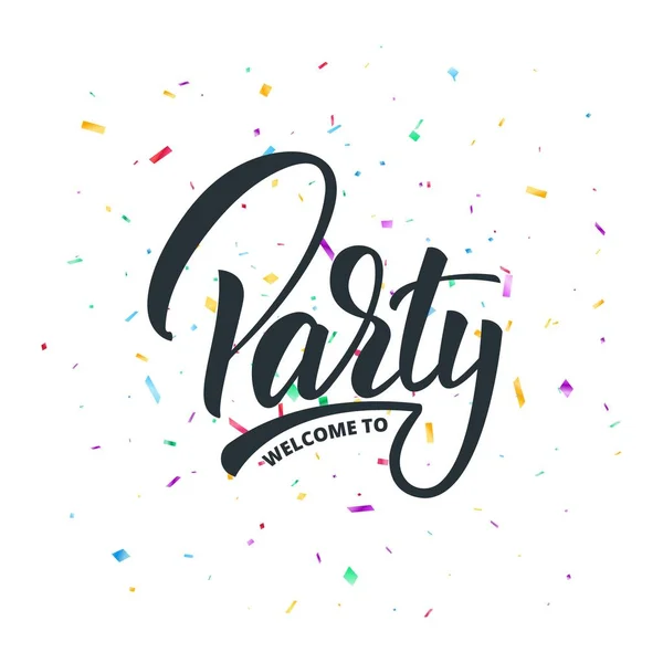 Welcome party Vector Images | Depositphotos