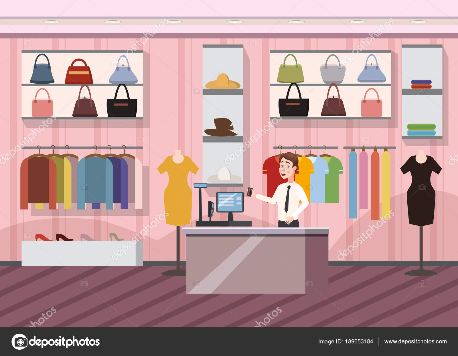 Tiendas De Ropa De Dibujos Animados