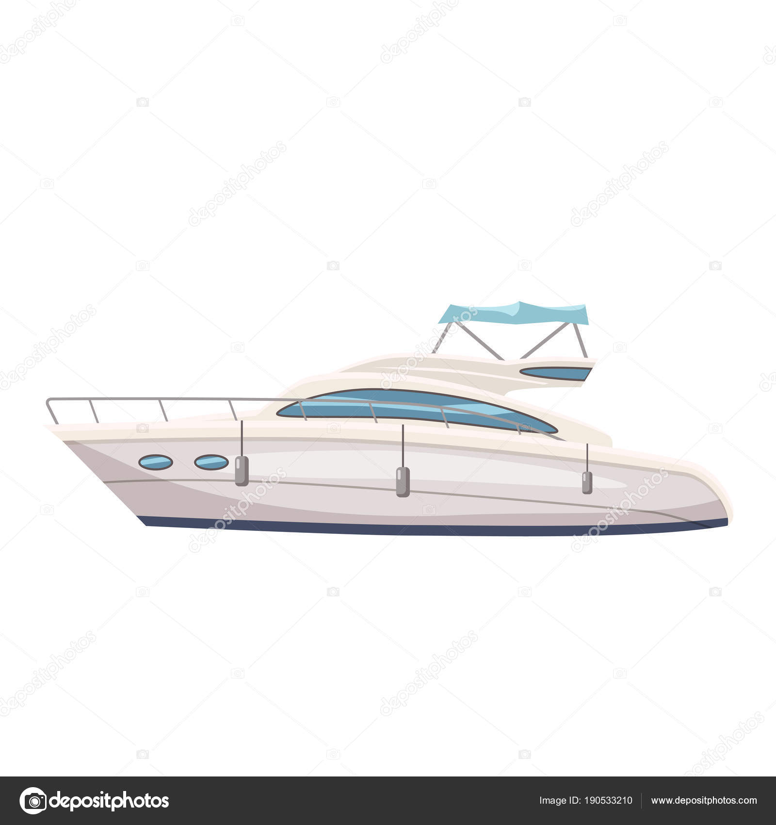 Cartoon Speed Boat Images