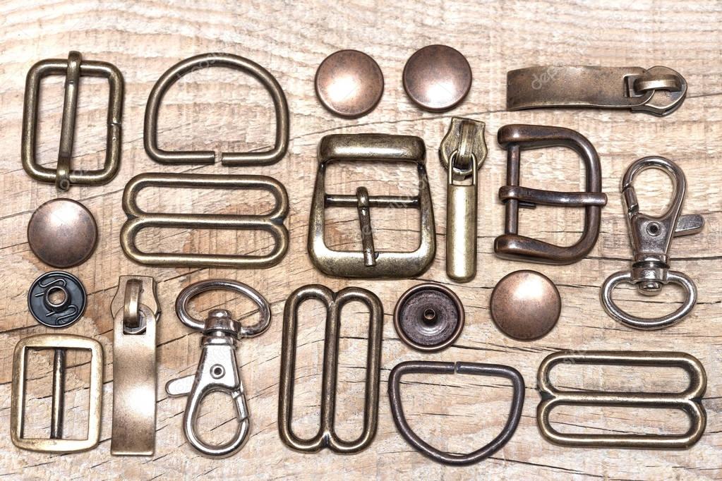 Belt buckles and rivets Stock Photo by ©TeodoraD 129647086