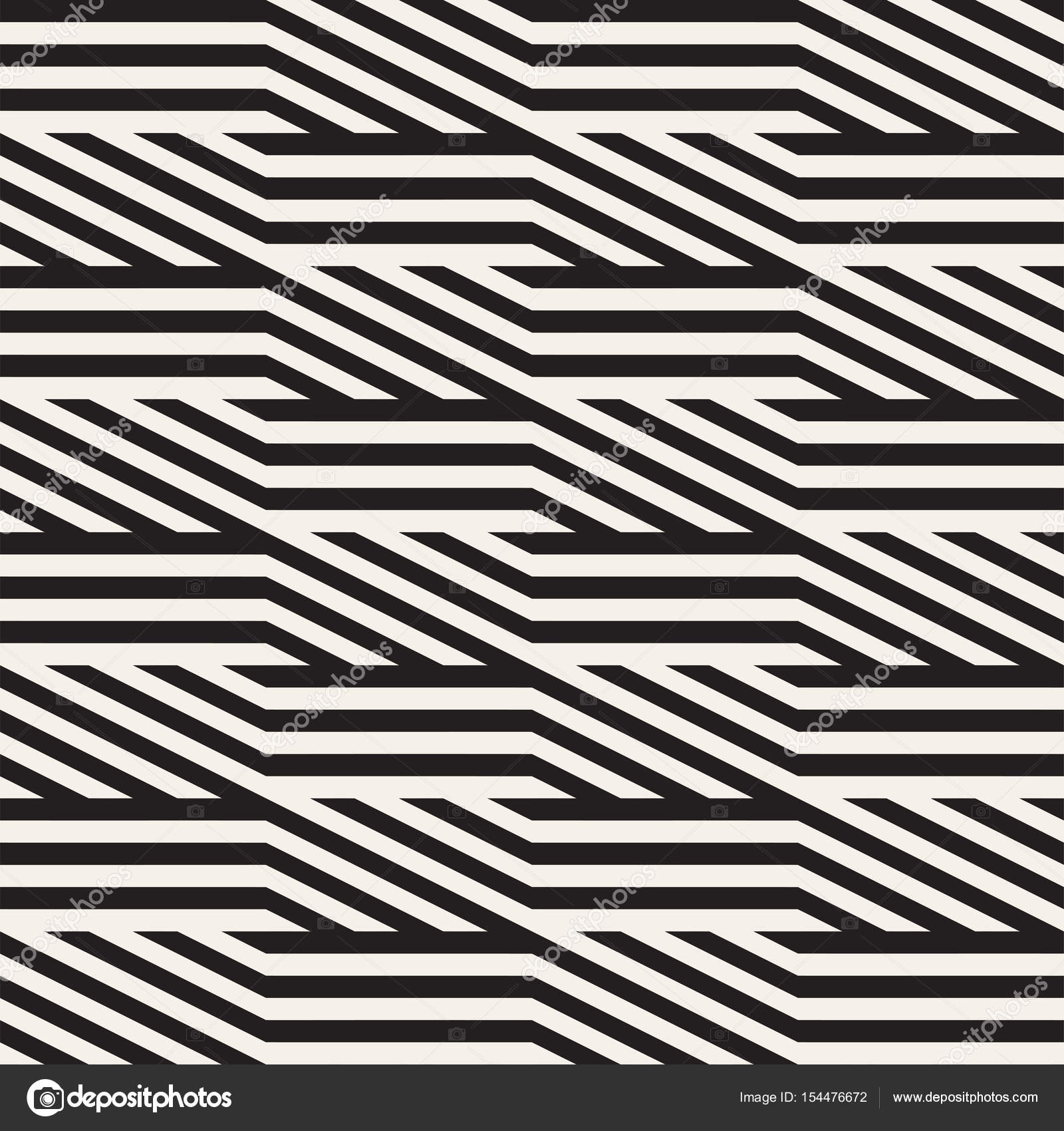 Repeating Slanted Stripes Modern Texture. Monochrome Geometric Seamless ...