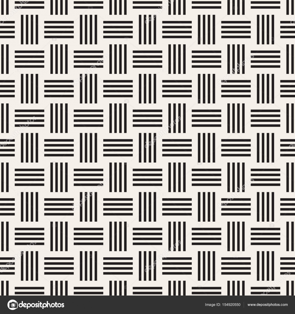 Crosshatch vector seamless geometric pattern. Crossed graphic ...