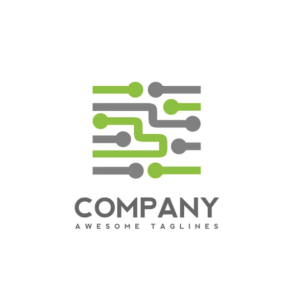 Digital electronics logo design Stock Vector Image by ©krustovin #136072844