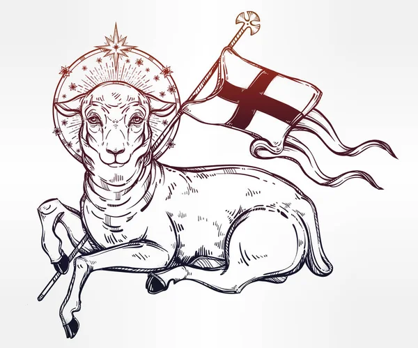 Vectores de stock de El cordero de dios, ilustraciones de El cordero de ...