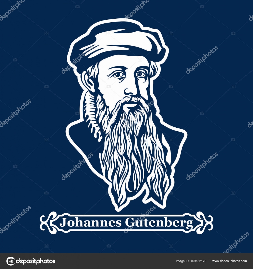 Impressora Johannes Gutenberg Revolution Of Printing Ink & Blood