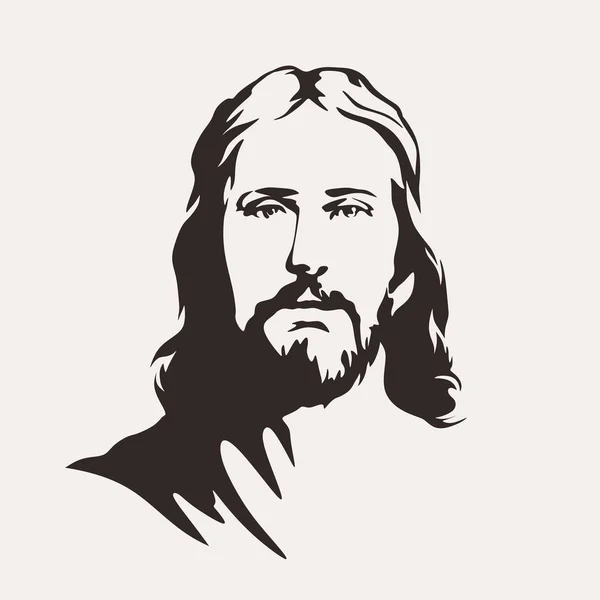 Jesus Head Stencil