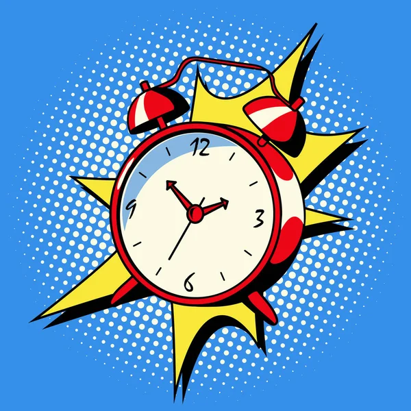 Timer pop art cartoon Stock Vector Image by ©jemastock #181923020