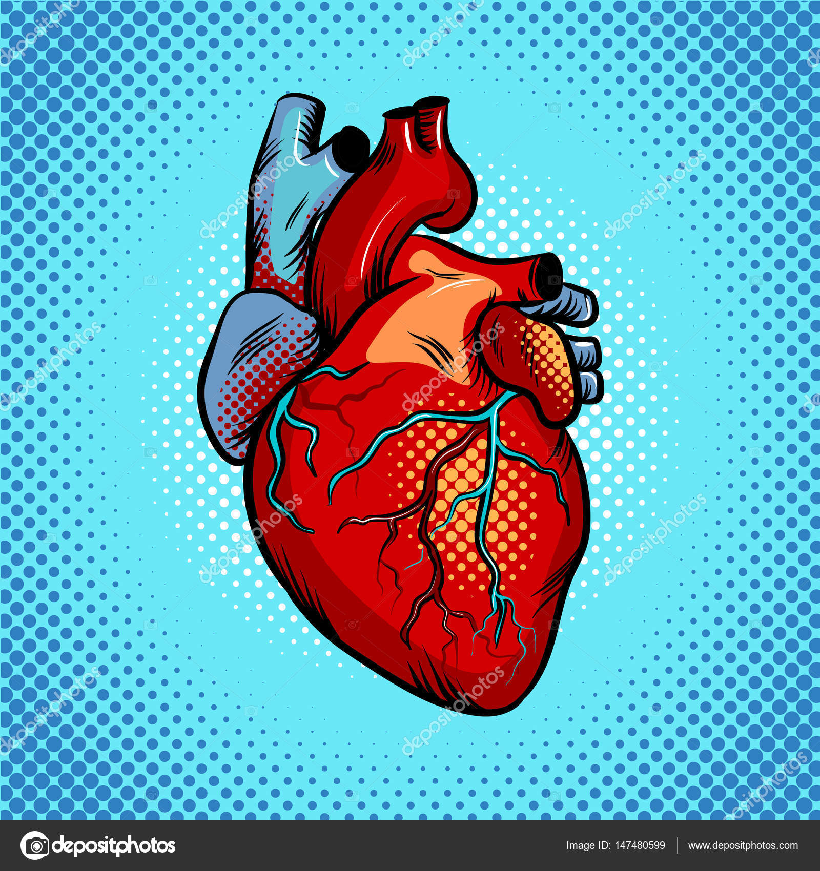 Realistic Heart Drawings