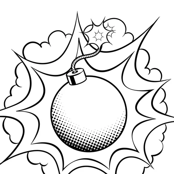 Hi word comic book coloring vector illustration Stock Vector Image by ...