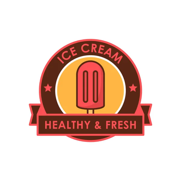 Ice Cream Shop Logo Template Stock Vector by ©yellowline 182596834