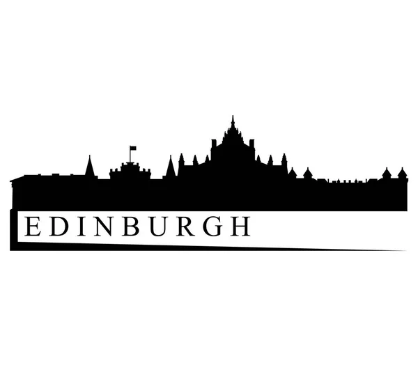 Edinburgh skyline silhouette Stock Vectors, Royalty Free Edinburgh ...