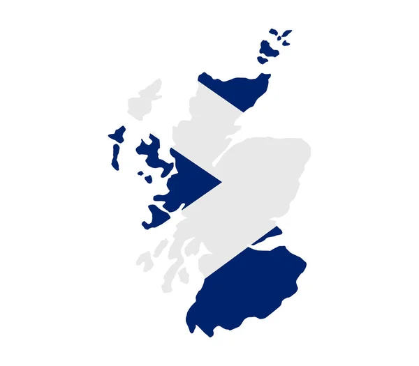 Scotland Flag White Background Stock Vector by ©marcotrapani 181566148
