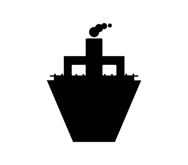 Ship Icon Vector Illustration Background Stock Vector by ©marcotrapani ...