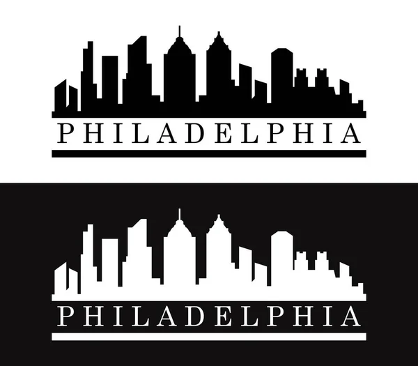 Philadelphia skyline Vector Art Stock Images | Depositphotos