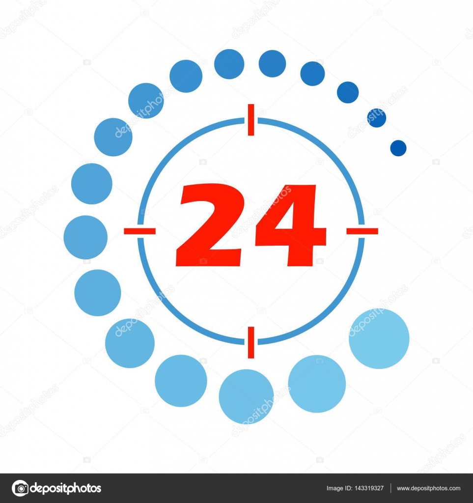 24 hours open round — Stock Vector © quarta #143319327 24 hours open round — Stock Vector © quarta #143319327