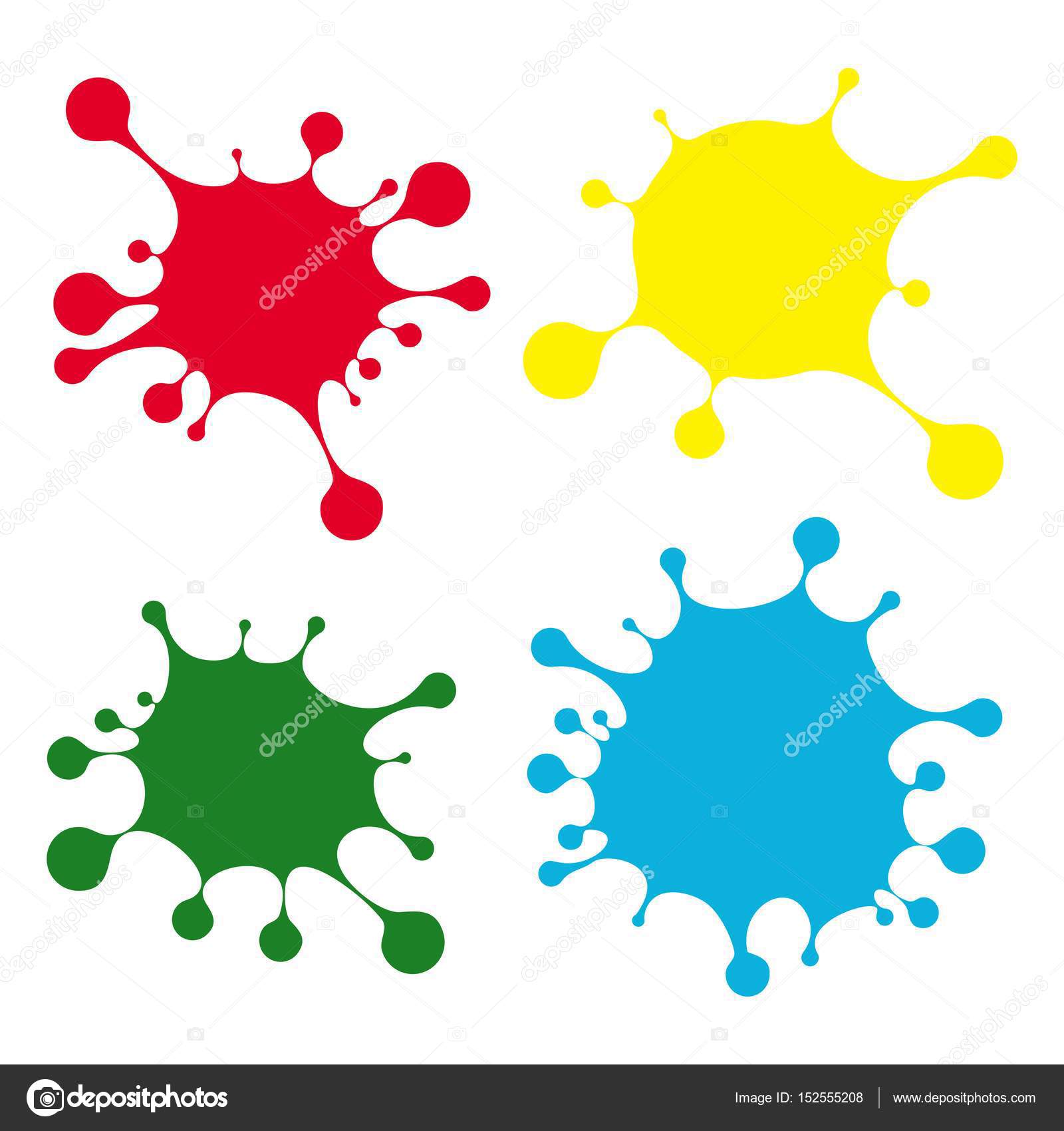 Bright color blobs — Stock Vector © quarta #152555208