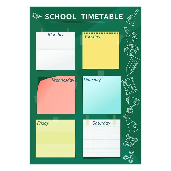 100,000 Timetable board Vector Images | Depositphotos