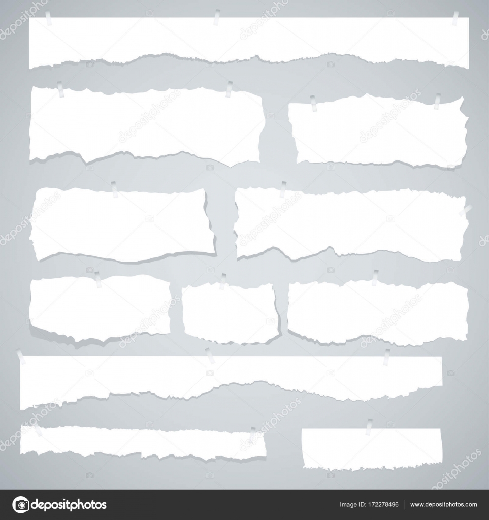Scrap of white paper Stock Vector by ©quarta 172278496