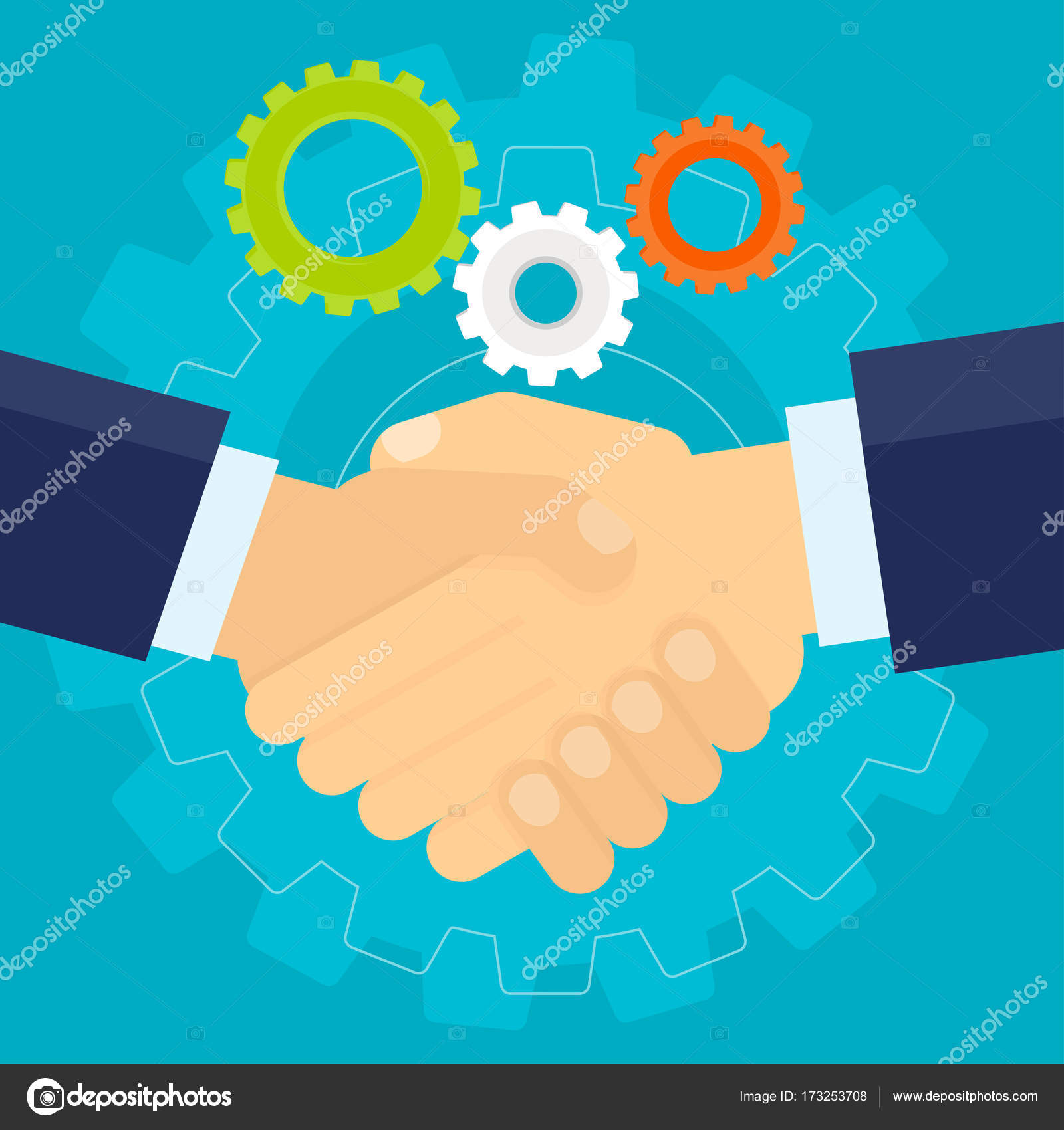 Dos Manos Vectoriales