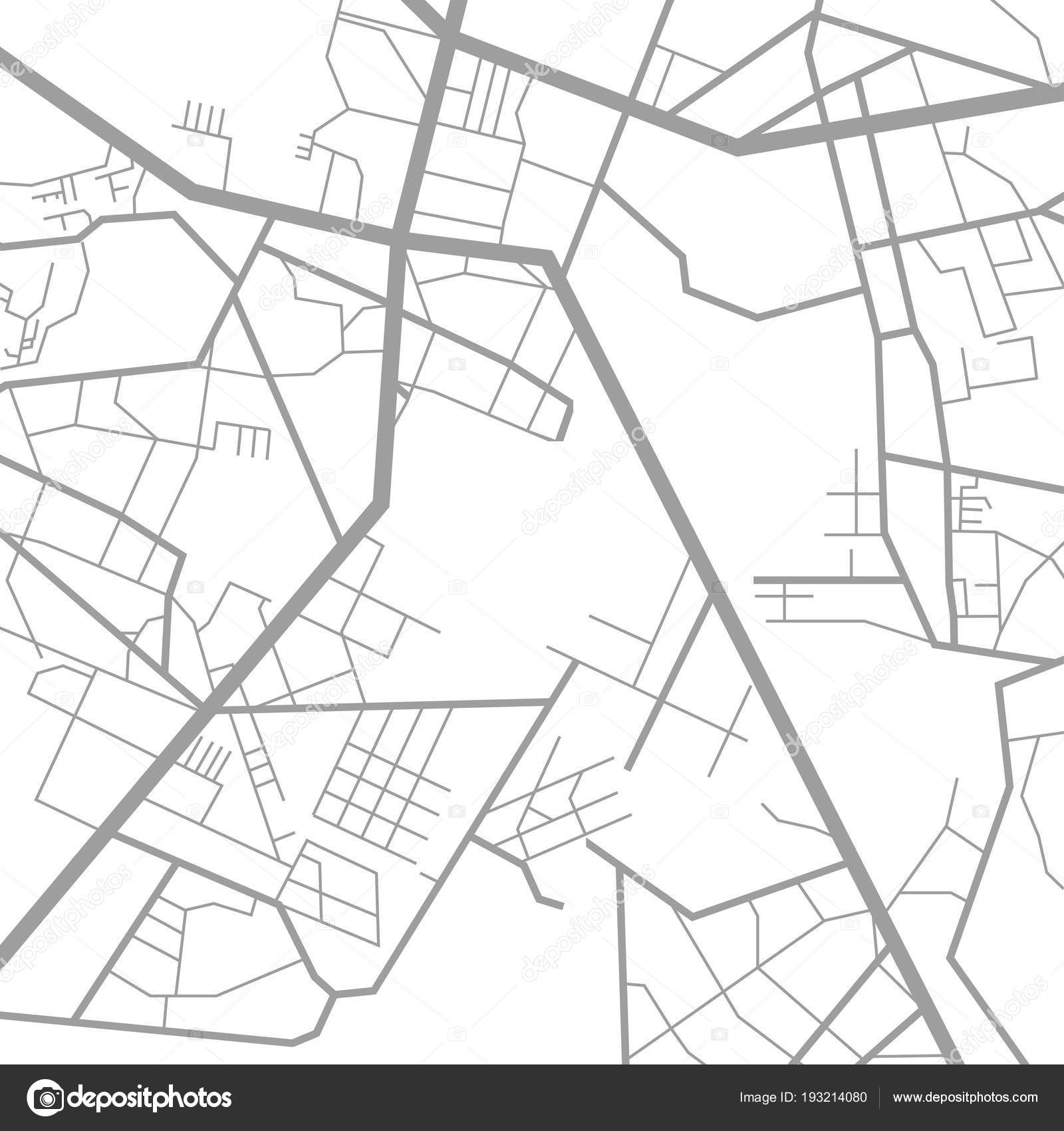 Fondo Del Mapa De Calles