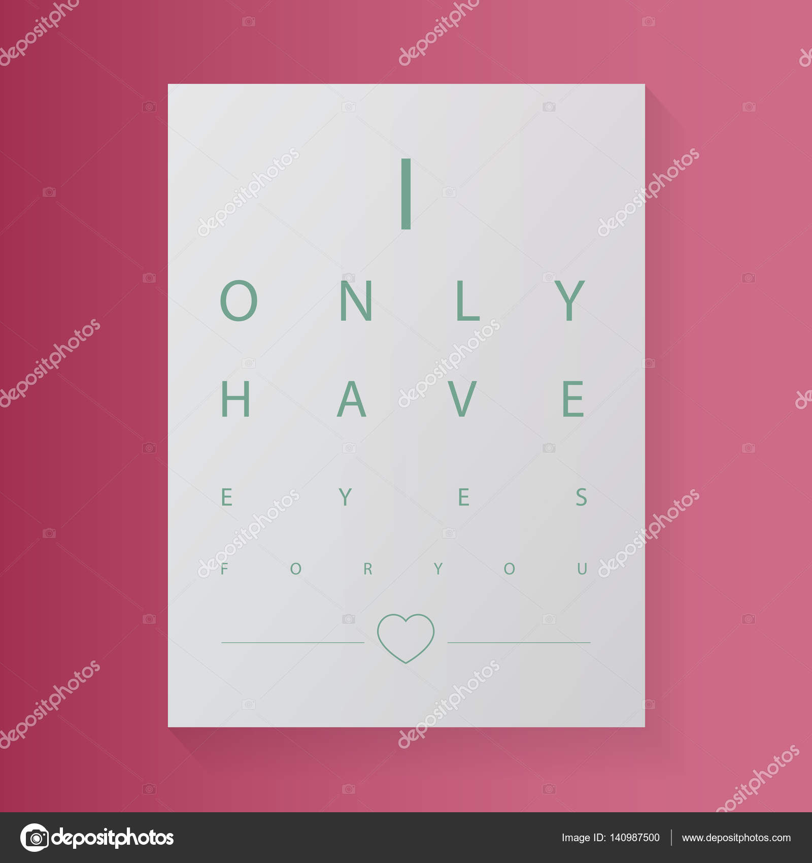 I only have eyes for you sign. Valentine's day. — Stock Vector ...