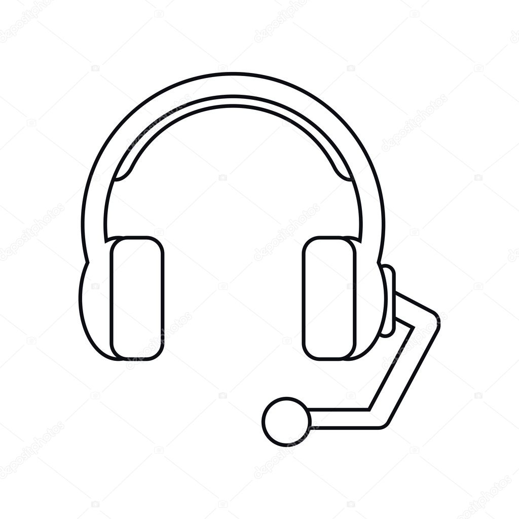 Isolated headphone of call center design Stock Vector by ©jemastock ...